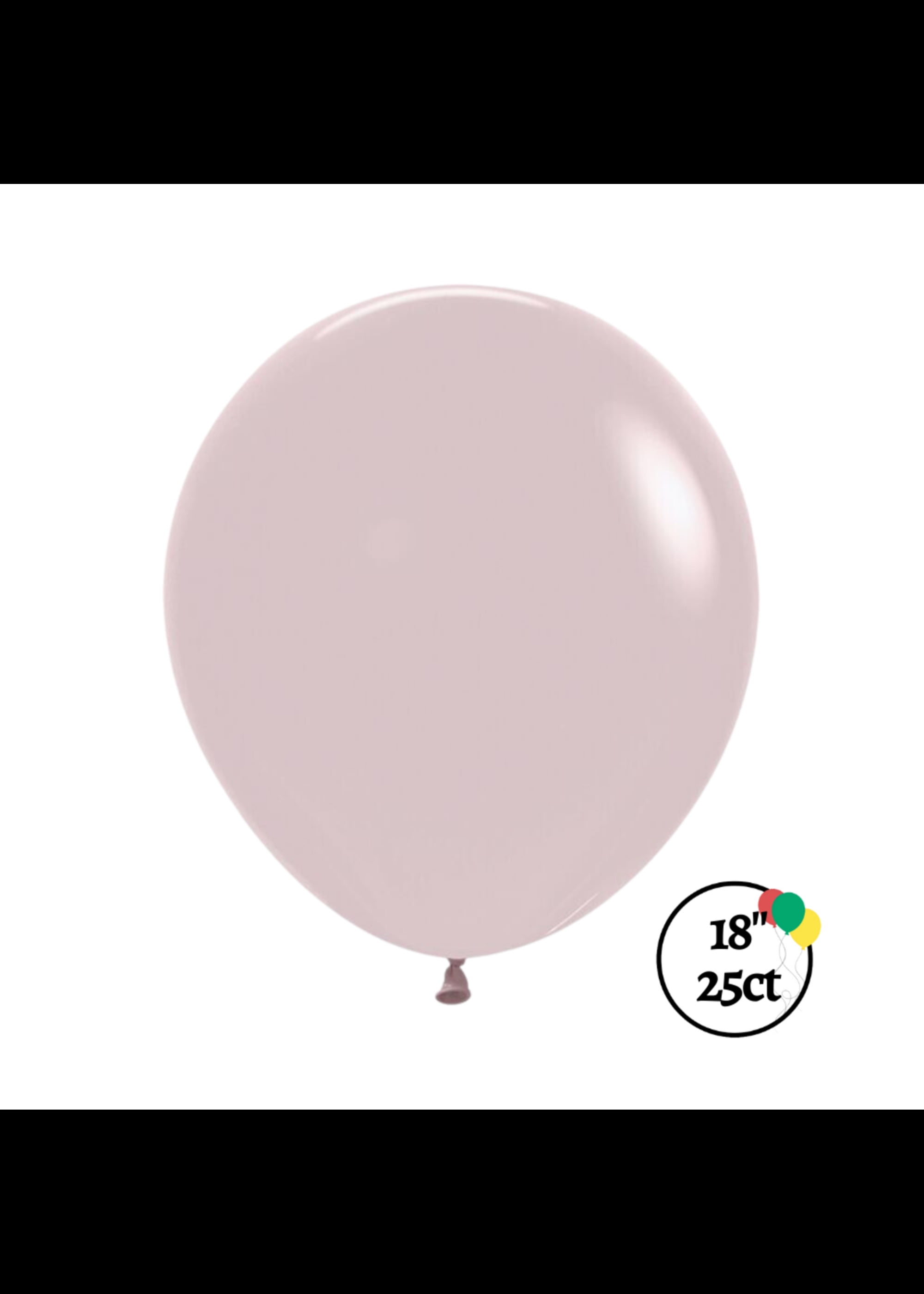 Sempertex 18" Pastel Dusk Rose Balloons 25 ct - Walmart.com