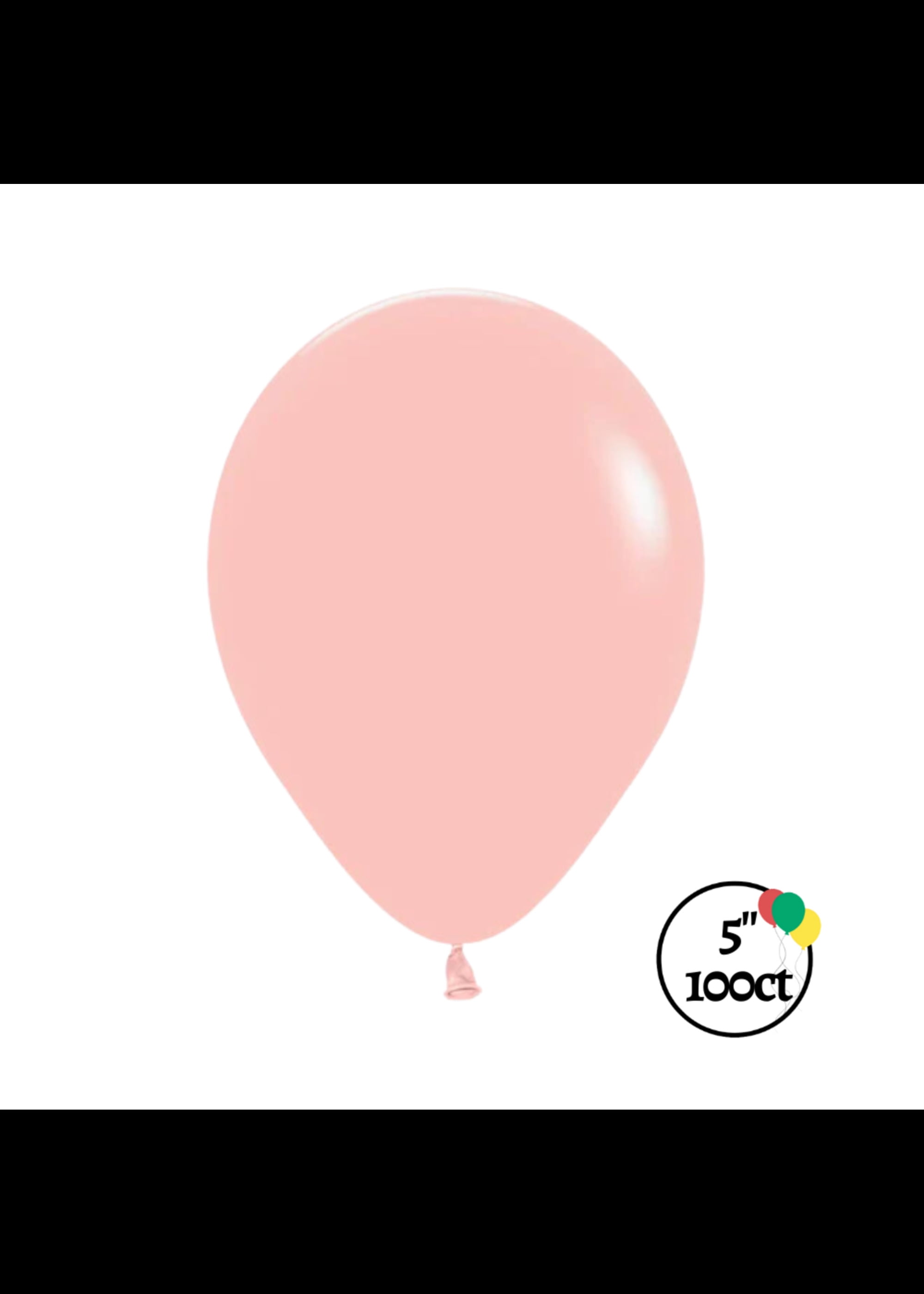 Sempertex 5" Pastel Matte Melon Balloons 100 ct - Walmart.com