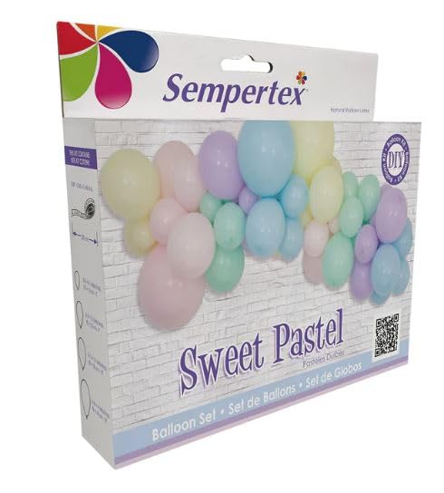 Sempertex Balloon Garland Kit YPF5 (Sempertex DIY Box) (Sweet Pastel ...