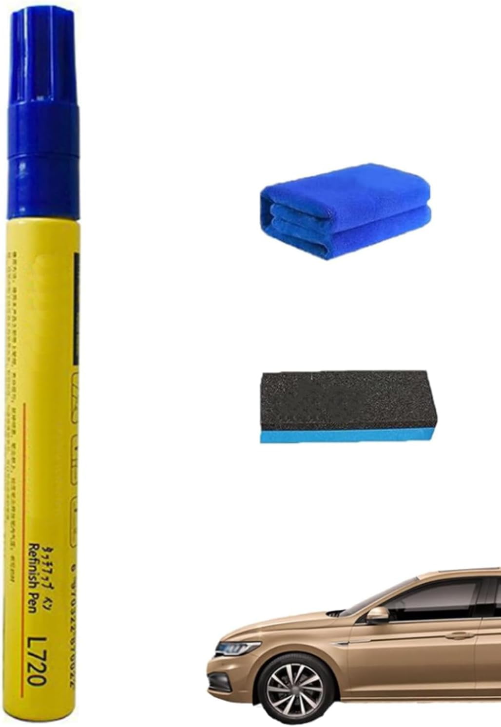 Semphasize Car Paint Pen, Car Touch up Paint Fill Paint Pen, Car Paint ...