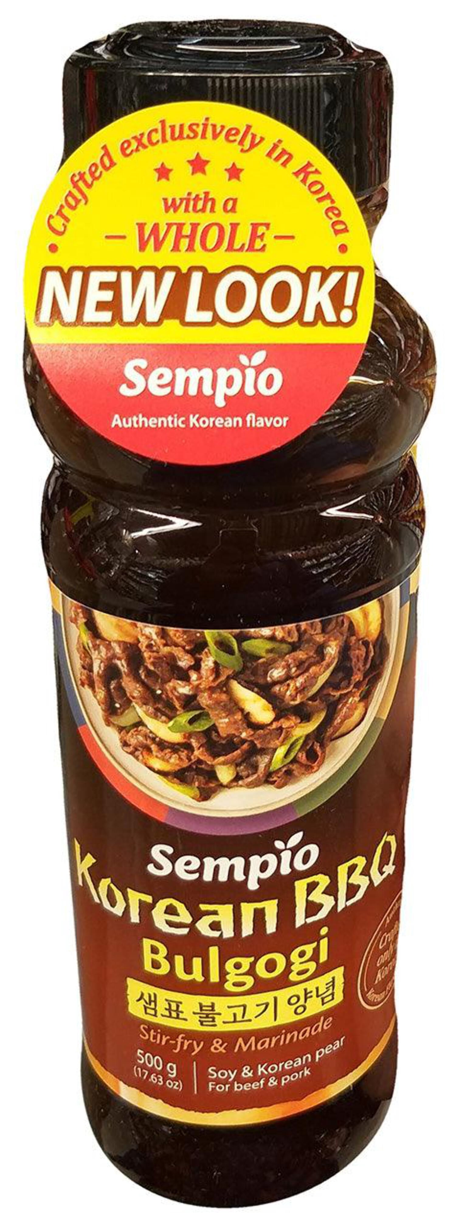 Sempio Korean BBQ Bulgogi Sauce, Stir-Fry and Marinade for Beef and ...