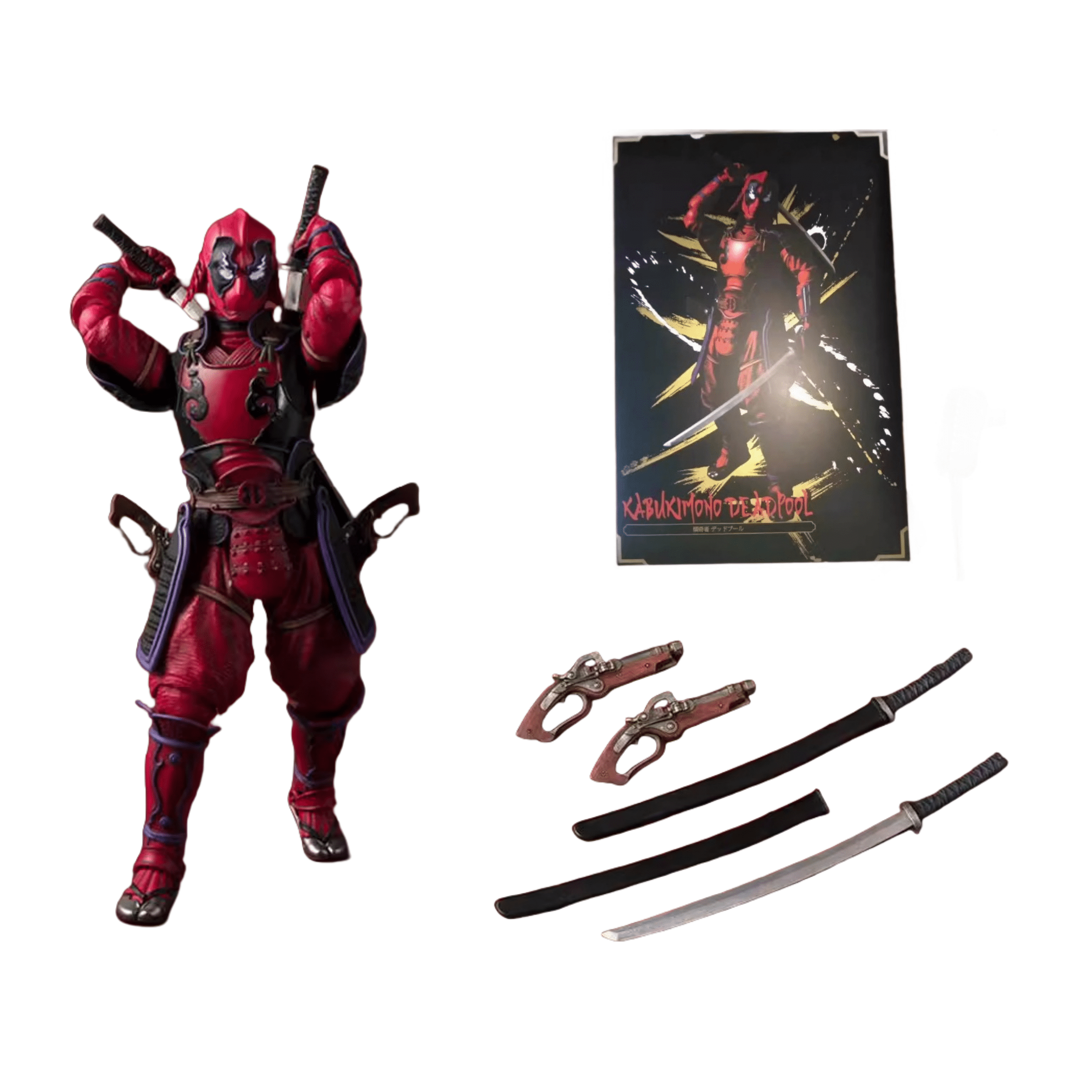 Sen Ming Deadpool Action Figure, Joint-Movable Collectible, Boxed Toy ...