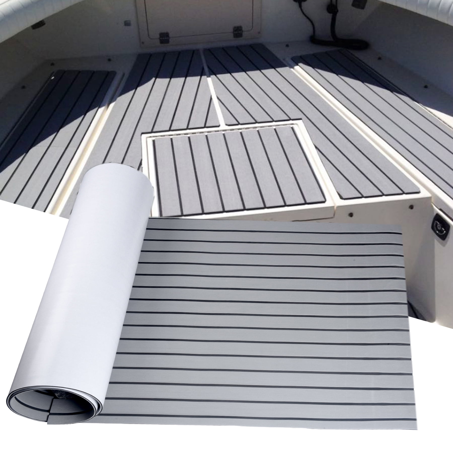 SenMore EVA Foam Boat Decking 240 x 90cm for Boats, Sailing, Yacht, RVs ...