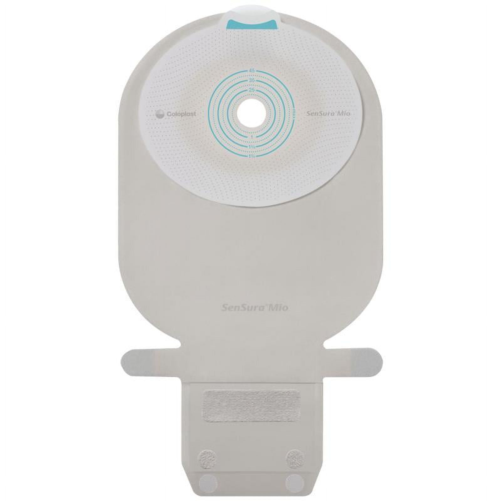 SenSura Mio Click Two-Piece Drainable Ostomy Pouch System 11462 Maxi Box of 10, Grey/Opaque HSA ...