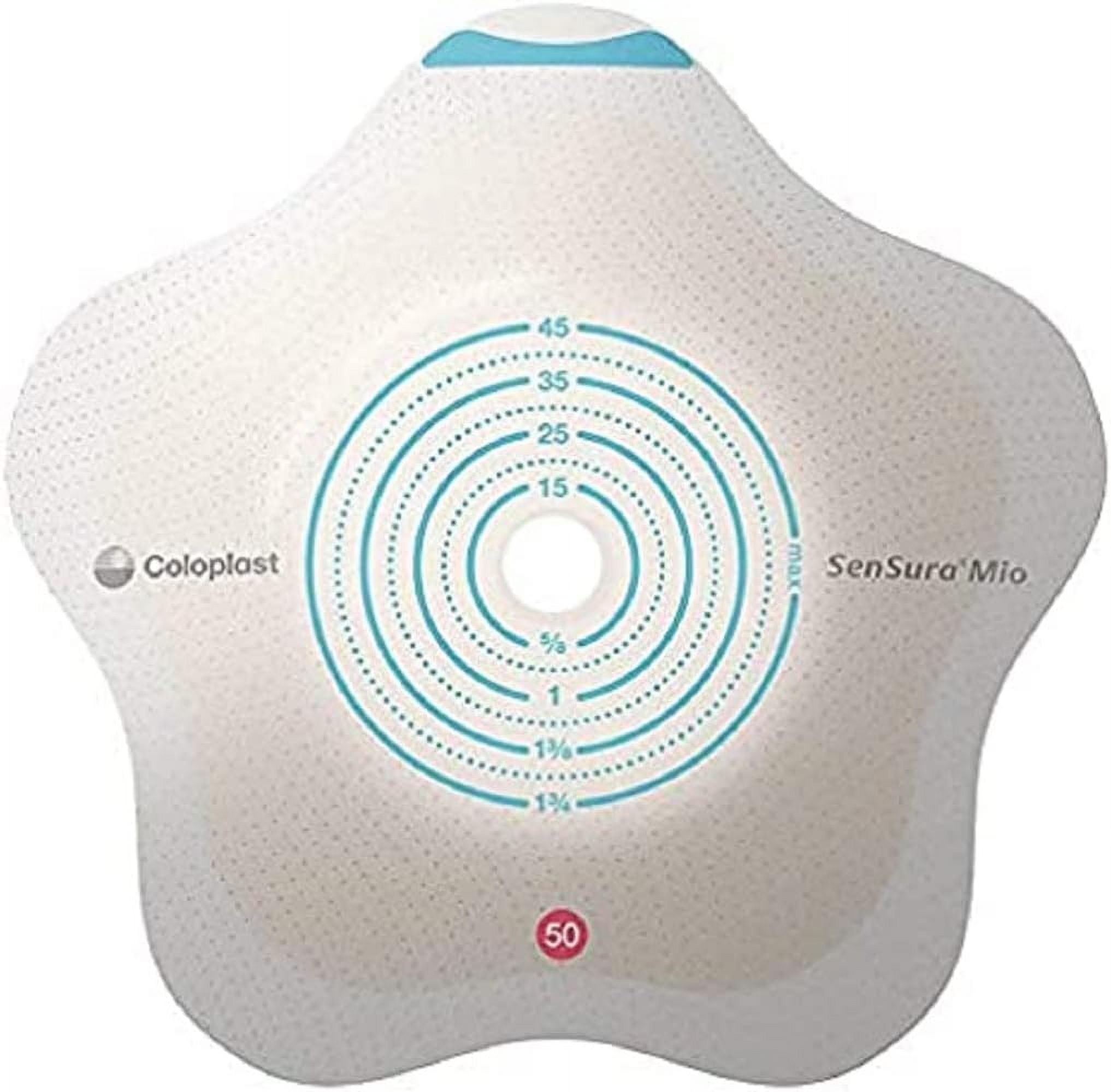 SenSura Mio Convex Flip Trim to Fit Ostomy Barrier Elastic Adhesive 70 ...