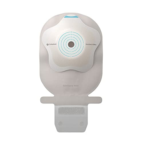 SenSura Mio Convex Ostomy Pouch Drainable 3/8 to 2" Stoma 11 Inch Length, Maxi 1pc System ...