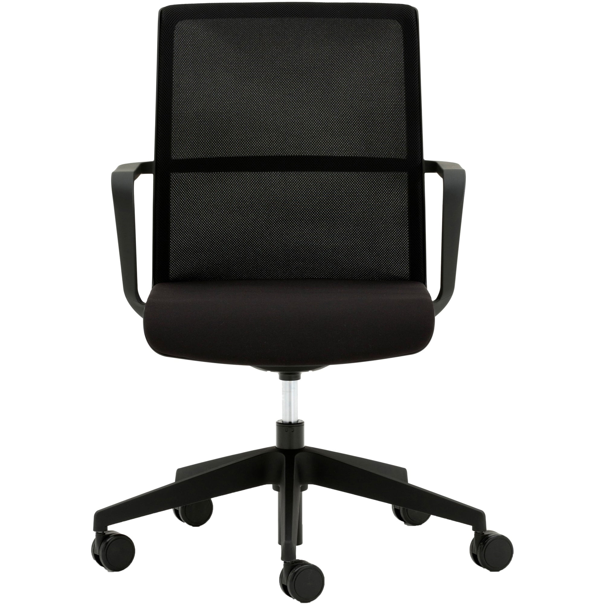Senator Circo Metal Mesh Back Conference Chair in Ink Blue - Walmart.com