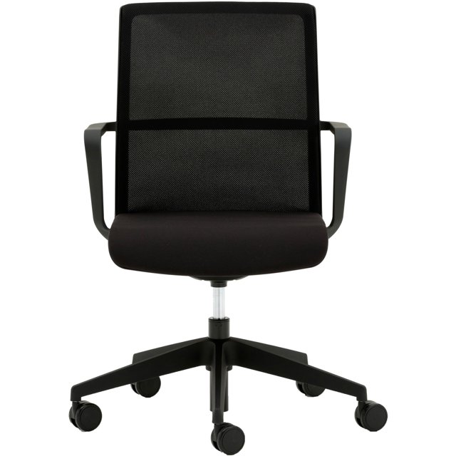 Senator Circo Metal Mesh Back Conference Chair in Ink Blue - Walmart.com