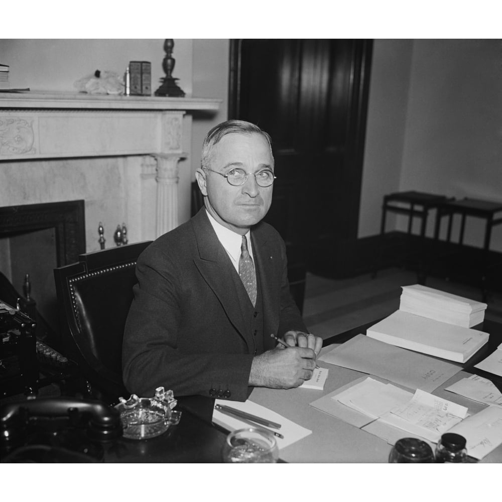 Senator Harry Truman In 1934 Or 1935. The Wheeler-Truman Transportation Act Of 1940 History ...