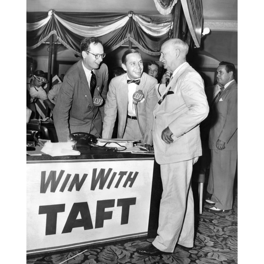 Senator Robert Taft'S Two Sons Promote Their Father'S Gop Presidential ...