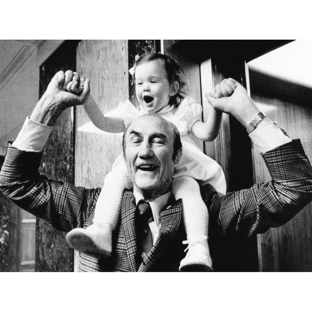 Senator Strom Thurmond Plays With His Baby Daughter Nancy Moore ...
