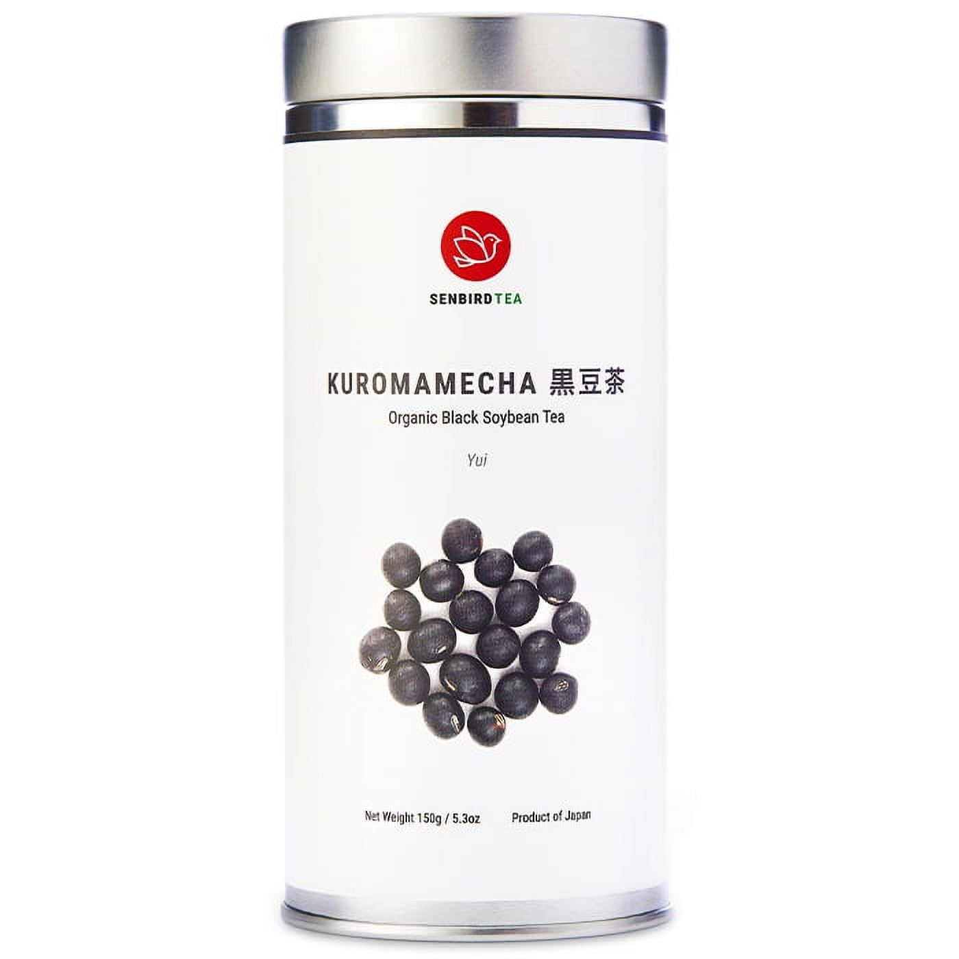 Senbird Organic Kuromame cha, Loose Leaf Japanese Roasted Black Soybean ...