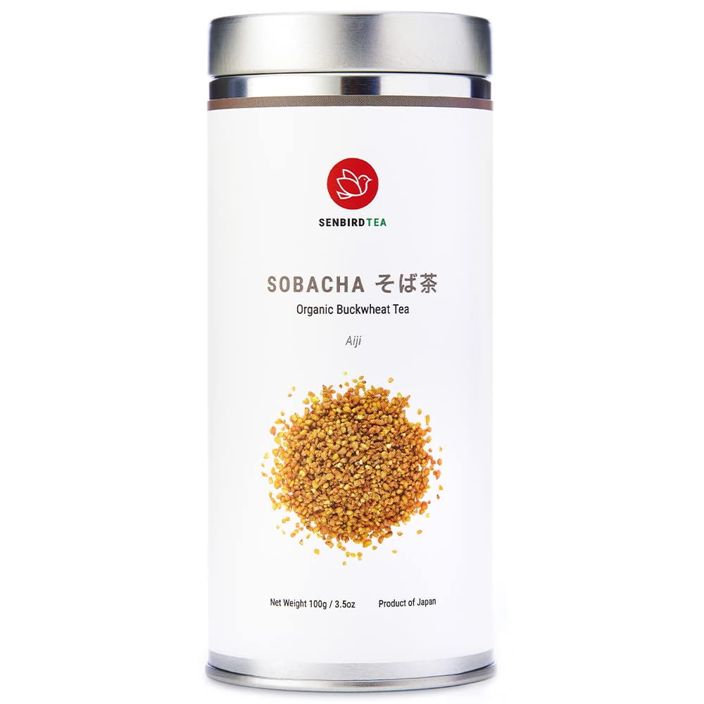 Senbird Organic Sobacha, Sweet Roasted Loose Leaf Japanese Buckwheat ...