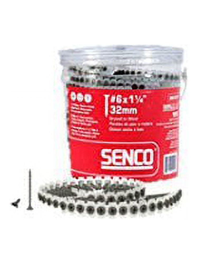 Senco Drywall Screws #6 x 1-1/4 In Phillips Head - Alloy Steel - 2 Pack ...