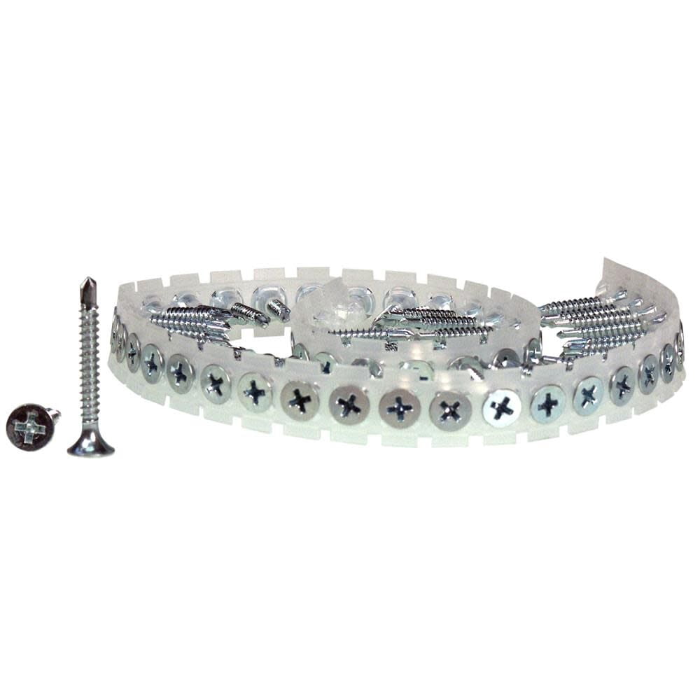 Senco 06B162P Collated Drywall to Light Gauge Steel Screws, # 6 x 1-5/8 ...