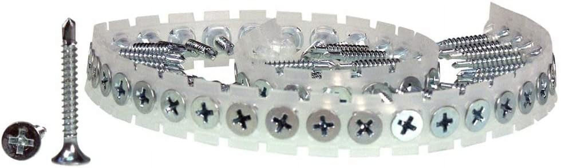 Senco 08D300W DuraSpin #8 x 3-inch, Decking and Dock Collated Screw ...