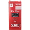 Senco 18 Ga. x 2-1/8 in. Galvanized Steel Brad Nails 5000 pk - Walmart.com