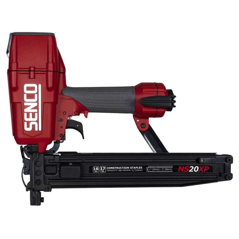 Senco 2 in. 17-16 gal Heavy Wire Pneumatic Construction Stapler - Gray ...