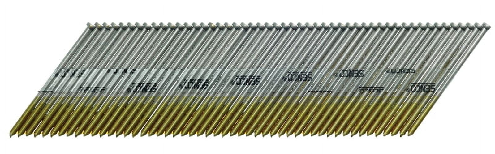 Senco A302500 Angled Strip Collated Finish Nail, 0.072 in Shank, 2-1/2 ...