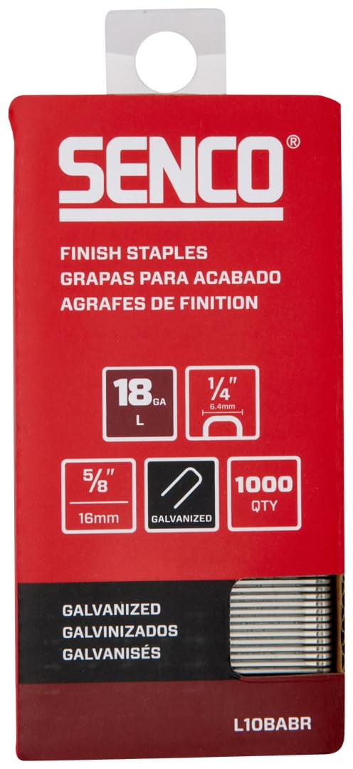 Senco Fastening Systems 104834 0.625 in. Galvanized Staples - 1000 ...