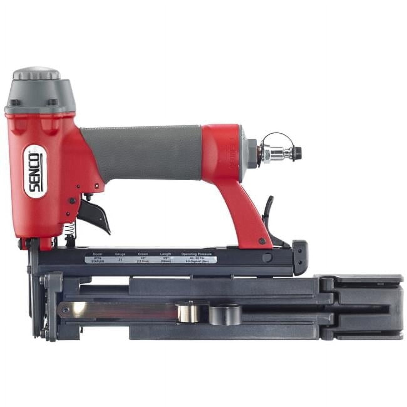 Senco Pneumatic 21 Gauge 0.5 in. Button Cap Stapler - Walmart.com