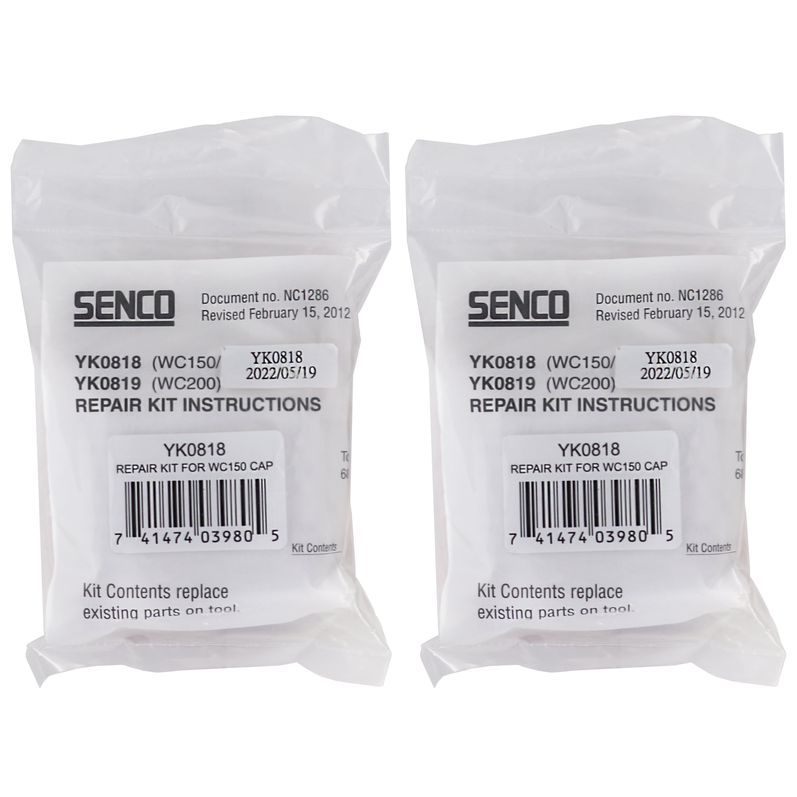 Senco YK0818 Repair Kit for PS15XP (2-Pack) - Walmart.com