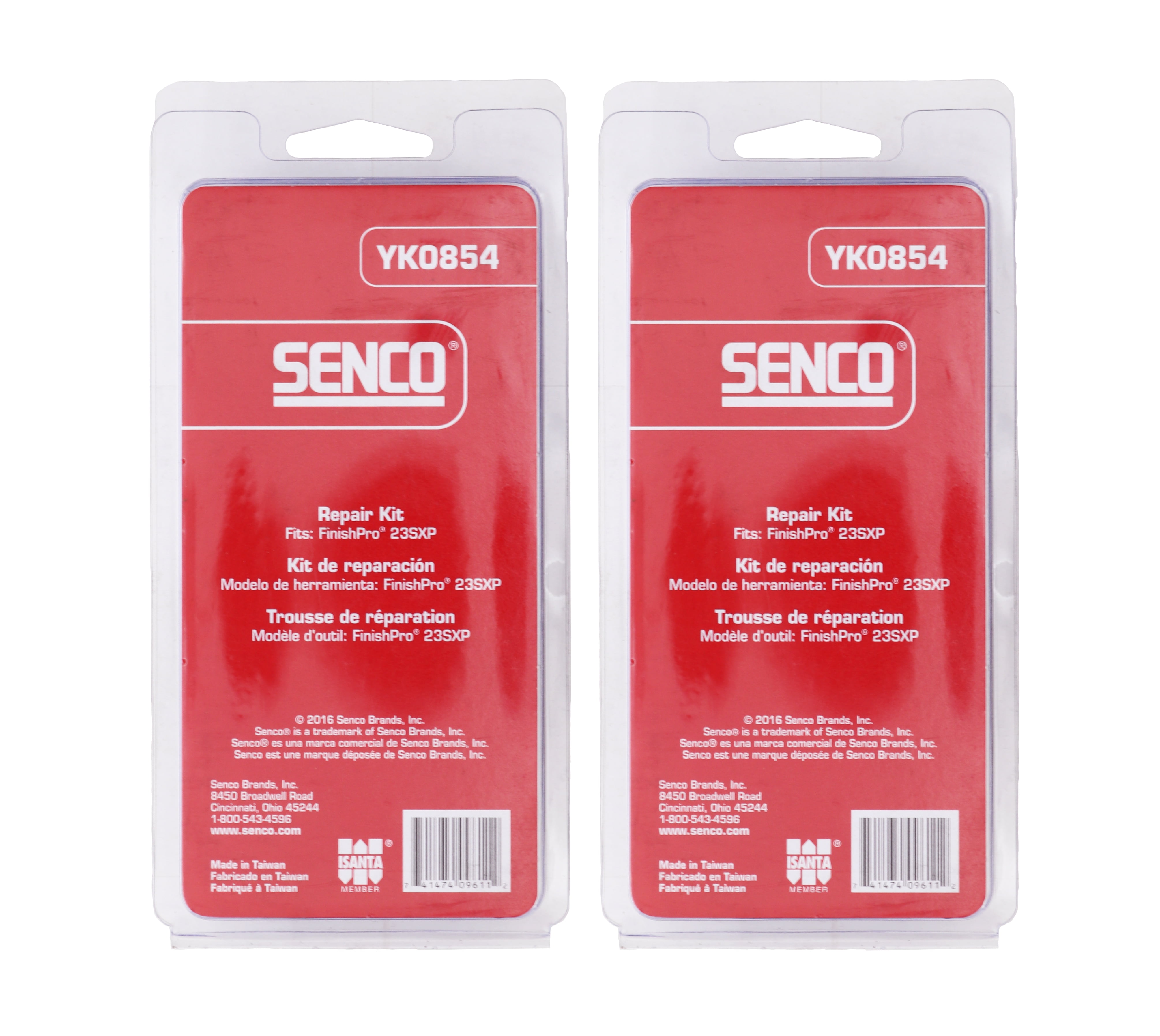 Senco YK0854 Seal Repair Kit Replacement Part for Nail Gun (2-Pack ...