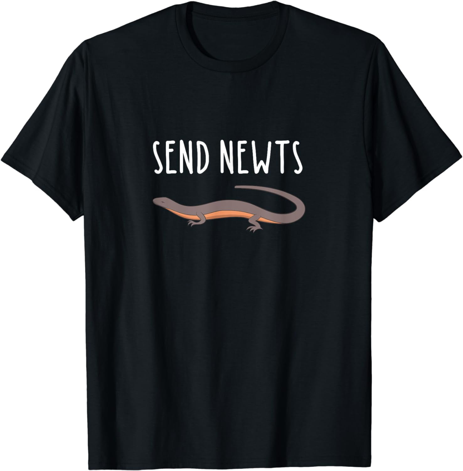 Send Newts Funny Herpetology Herper T-Shirt - Walmart.com