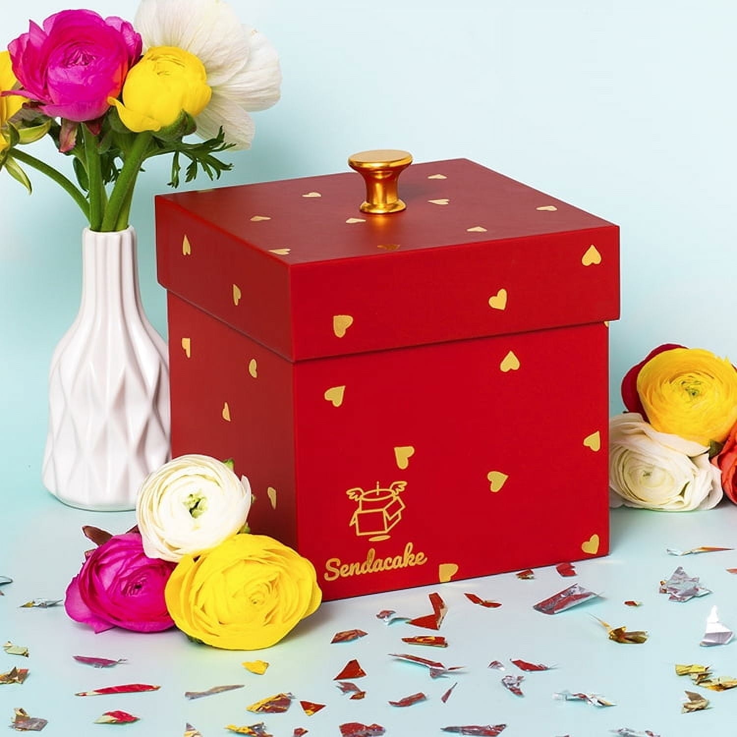 Sendacake Love Bundle Flying Butterfly Surprise Explosion Gift Box with ...