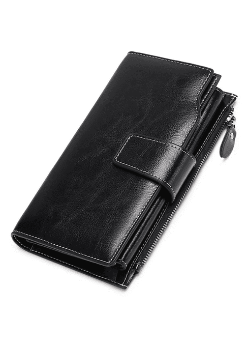 Swiss Marshall RFID Blocking Genuine Leather Men's Bifold Eagle USA ...