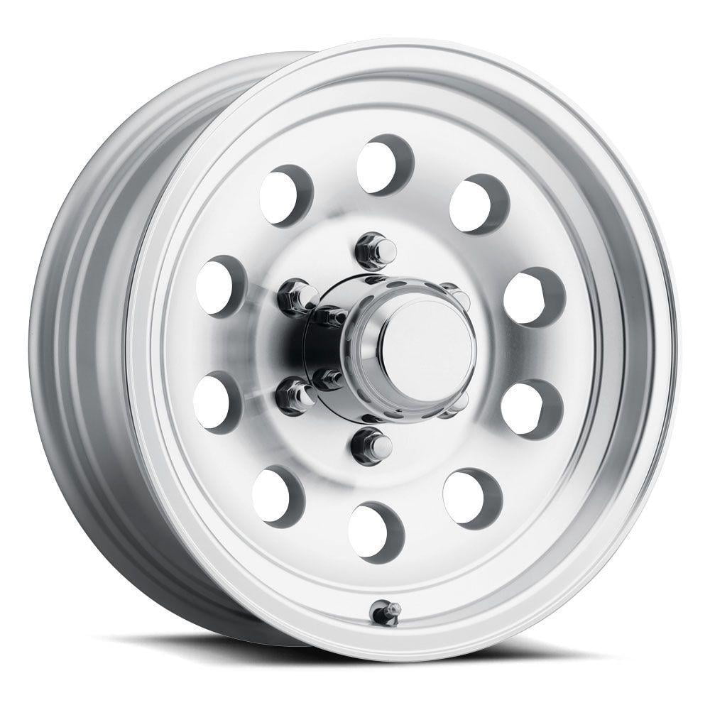 Sendel S20 15" 6-Lug Boat Camper RV Trailer Wheel Rim Silver Machined ...