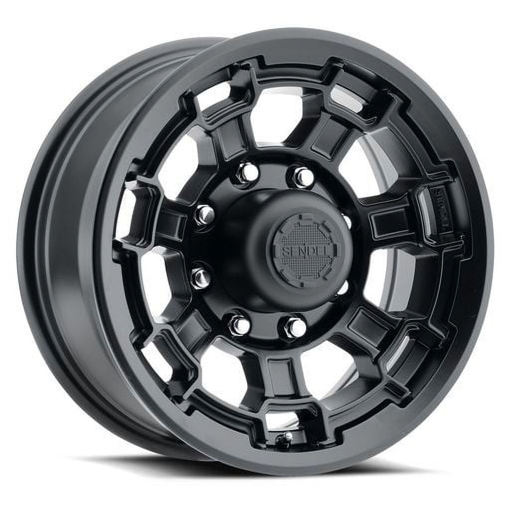 Sendel T18 16" 8-Lug Boat Camper RV Trailer Wheel Rim Matte Black (QTY ...