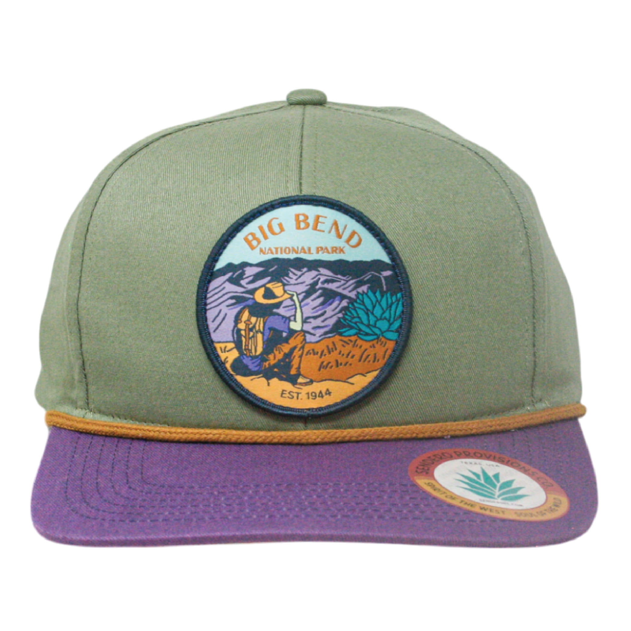 Sendero Provisions Co. Big Bend National Park Hat Adjustable Snapback ...