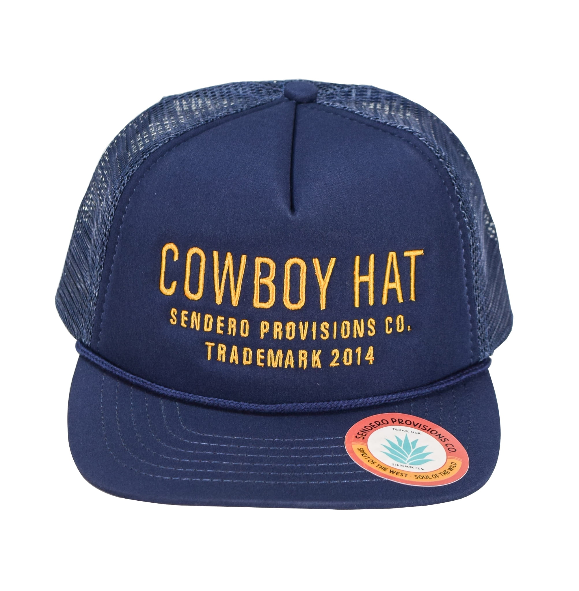 Sendero Provisions Co. Cowboy Hat Embroidered Logo Snapback Trucker Cap ...