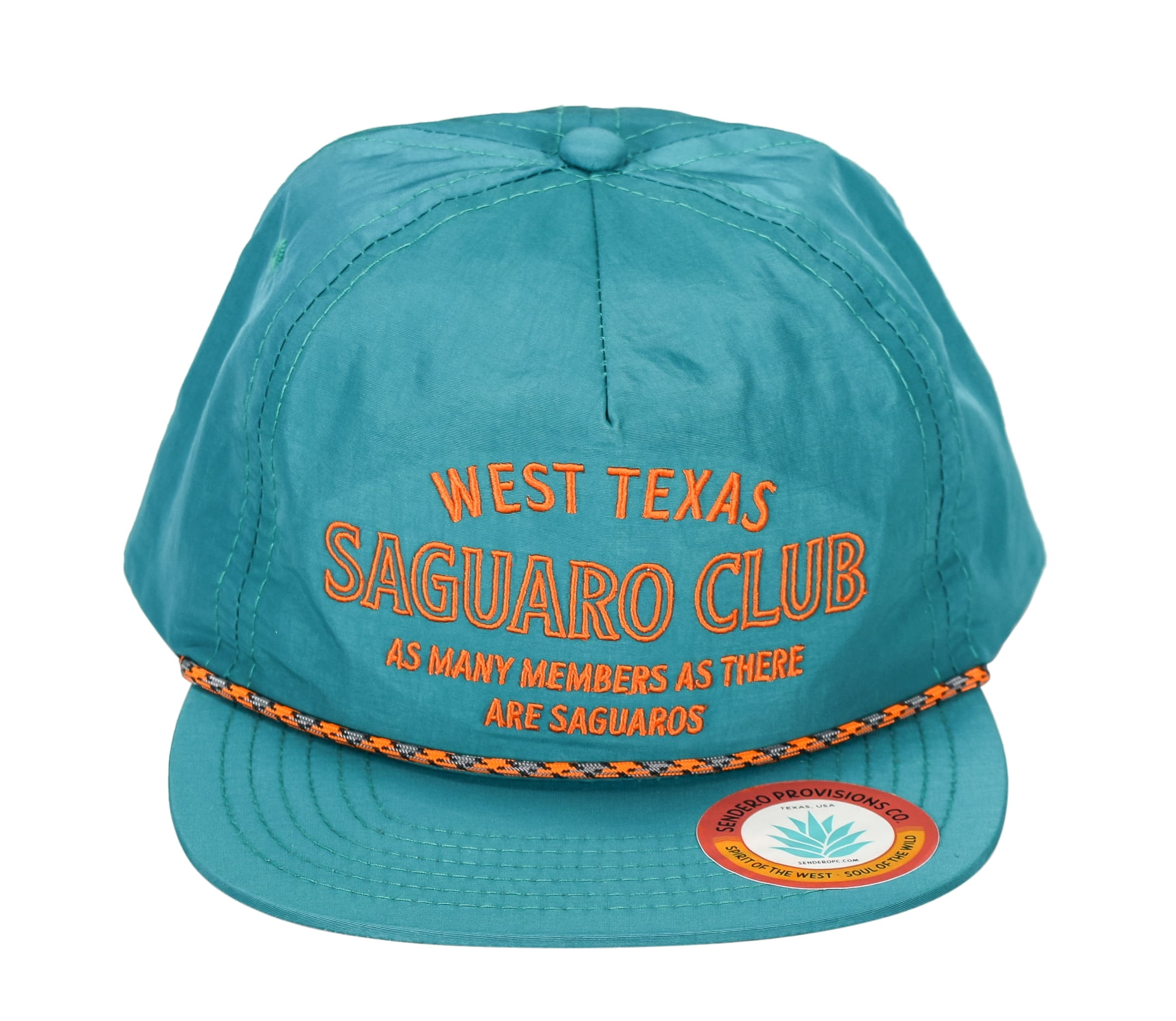 Sendero Provisions Co. Embroidered Logo Texas Saguaro Club Snapback Hat ...