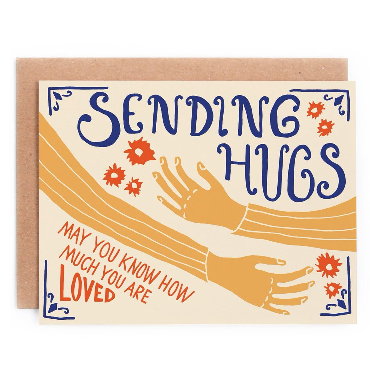 Sending Hugs Greeting Card – "May You Know How Much You Are Loved ...
