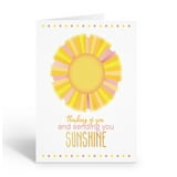 Sending Some Sunshine Thinking of You Note Cards - 10 Note Cards with ...