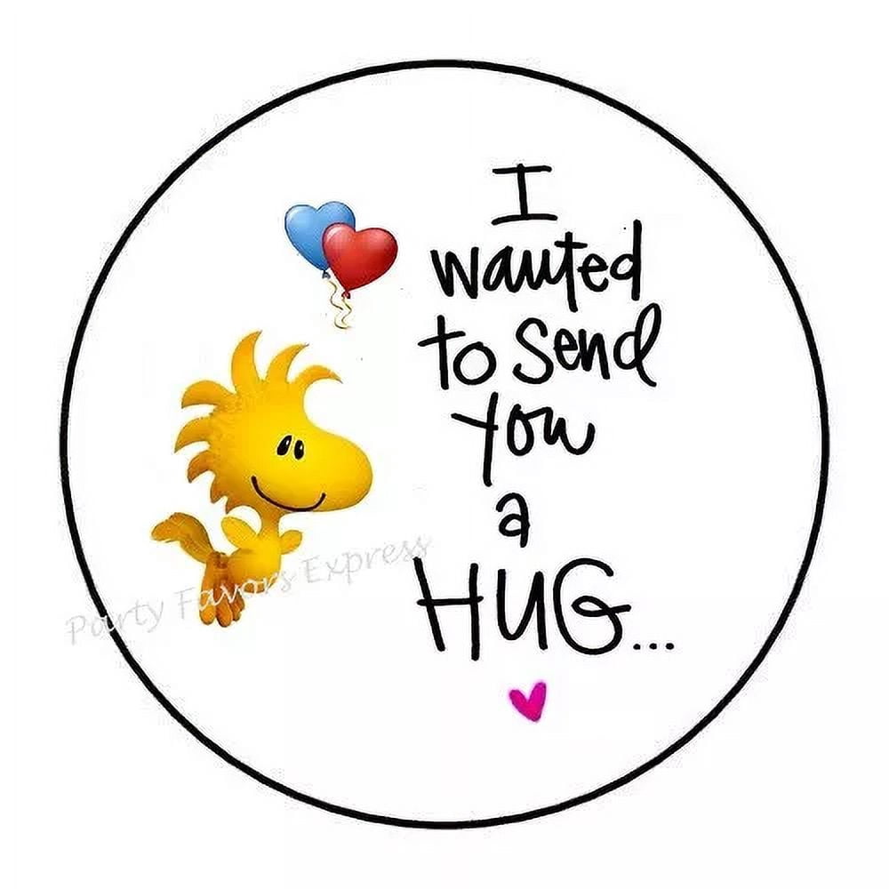 Sending You A Hug Sticker Party Favors Sticker Envelope Seals Labels ...