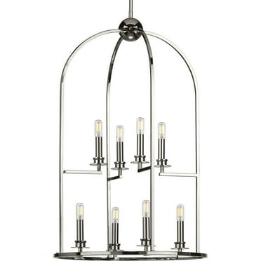 Seneca Collection Four-Light Matte Black Farmhouse Pendant Light ...
