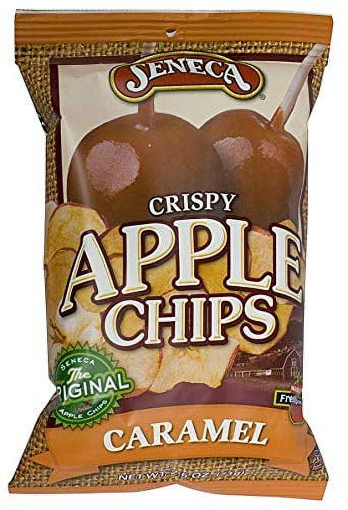 Seneca Foods Healthy Snack - Crispy Apple Chips, Sweet Caramel | Pack ...