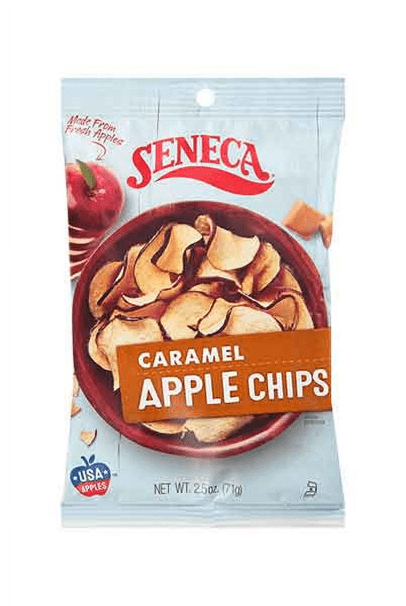 Seneca Foods Dried Flavored Crisp Snacks, Crispy Caramel Apple Chips, 6 ...