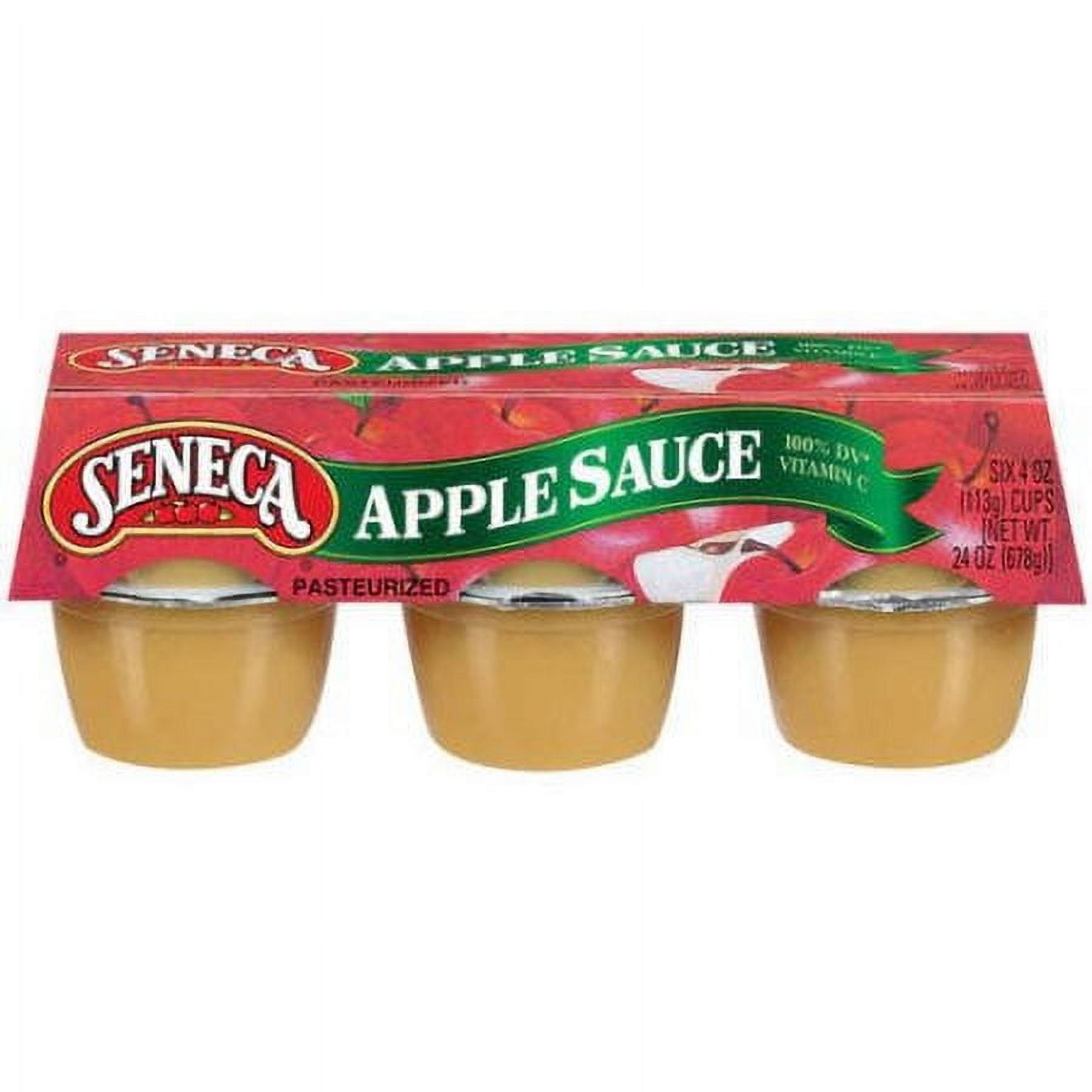 Seneca Original 4 Oz Apple Sauce 6 Ct Carded Pk (Pack of 2) - Walmart.com