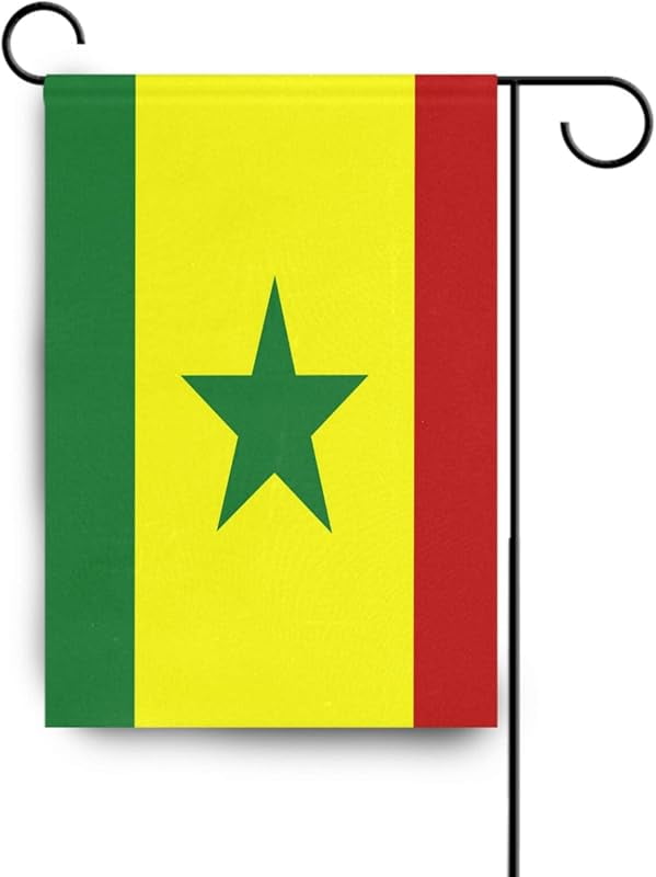 Senegal Senegalese Garden Flag vertical Double Sided Outdoor Welcome ...