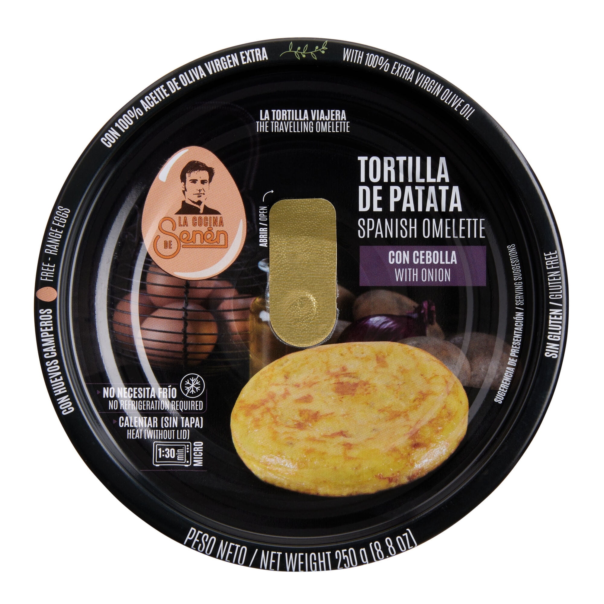 Senen Tortilla de Patata Spanish Potato Omelet 8.82 oz. Pack of 2 ...