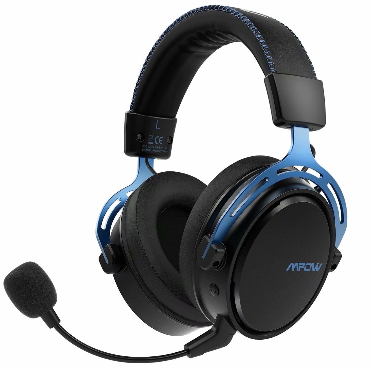 Seneo Wireless Stereo Gaming Headphones, Noise Cancelling Mic, Memory ...