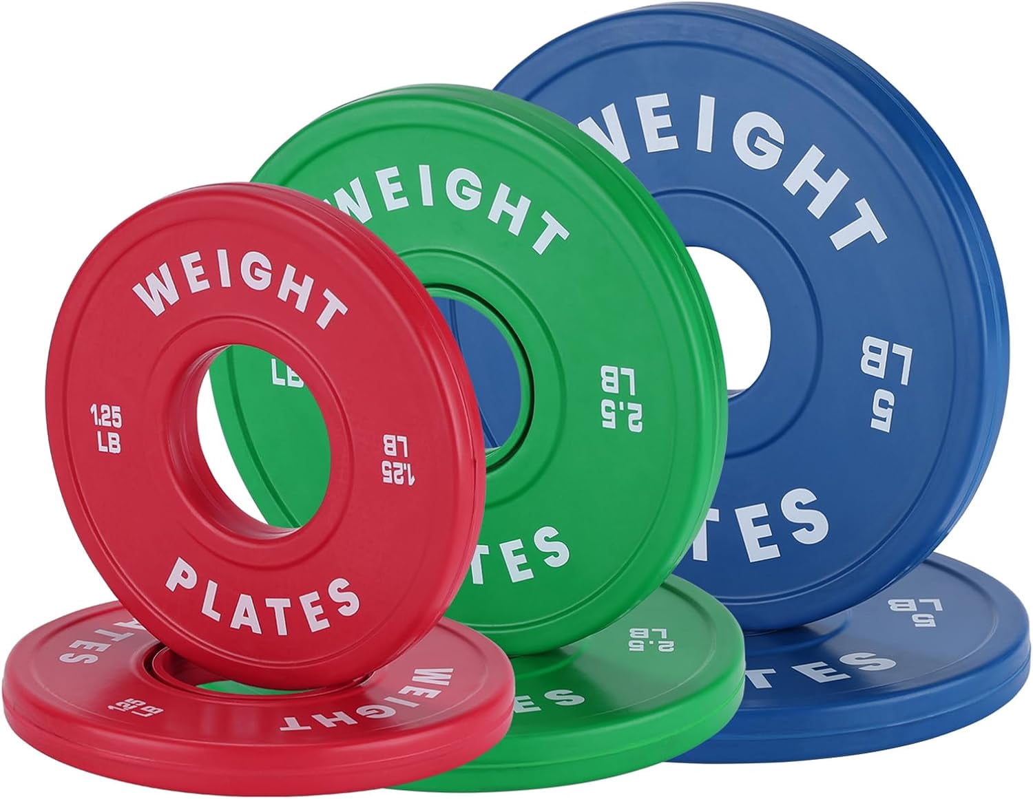 Senfot Combined Small Barbell Weight Plates Steel Core Rubber Printed ...
