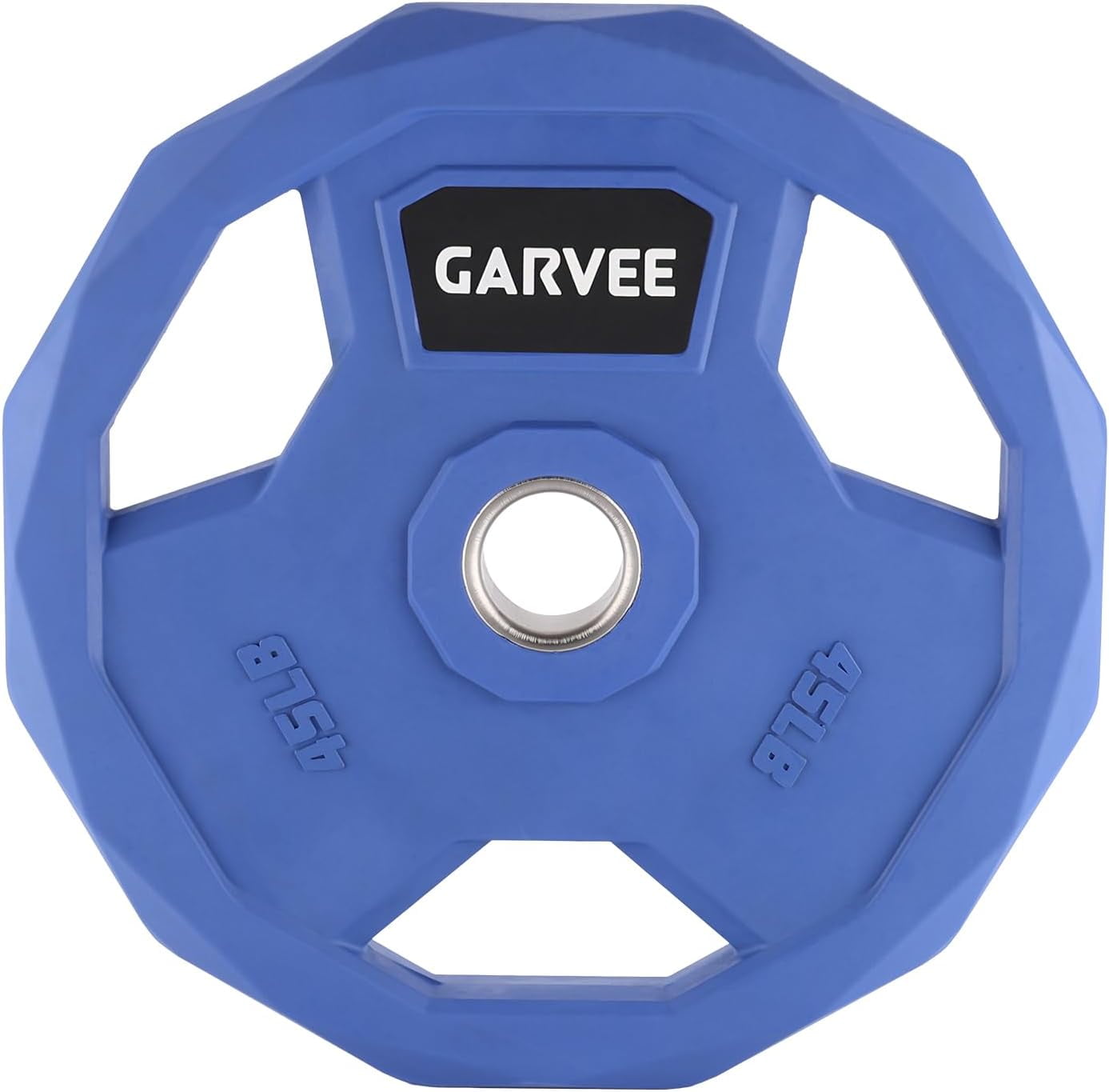 Senfot Single Cast Iron Rubber Encased Weight Plate 45 LB Standard ...
