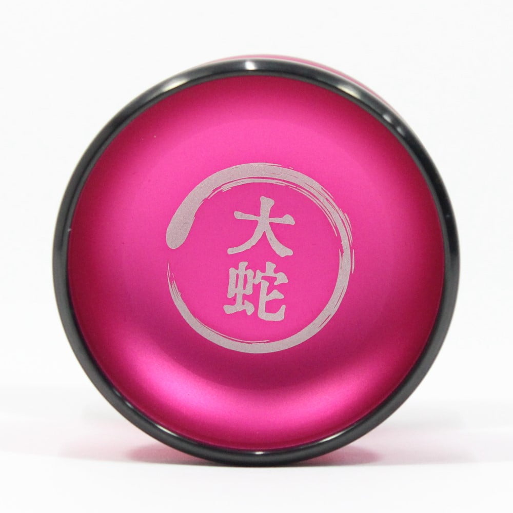 Sengoku Orochi Yo-Yo - Organic Shaped 7068 Aluminum Bi-Metal YoYo (Pink ...