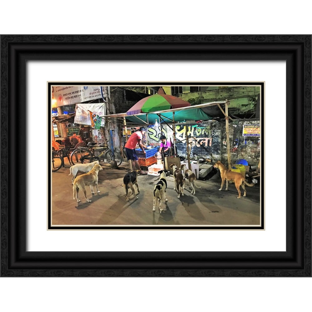 Sengupta, Santanu 14x11 Black Ornate Wood Framed with Double Matting Museum Art Print Titled ...