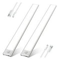 Senhua USB Powered & Motion Activated Under Cabinet Light, 52 LED ...